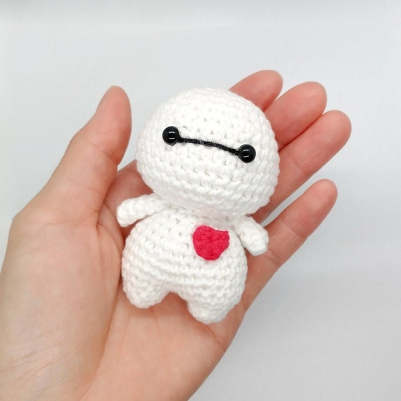 Mini Baymax Crochet Pattern Big Hero 6 Amigurumi Pattern - Etsy