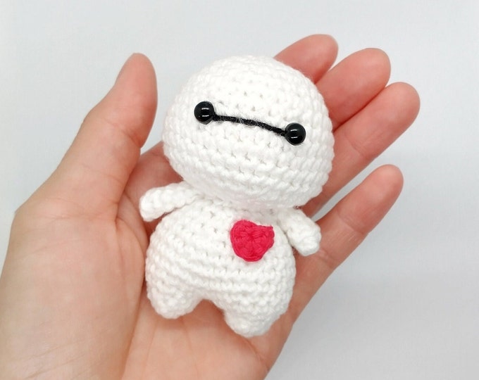 Mini Baymax Crochet Pattern | Big Hero 6 | Amigurumi Pattern PDF ...