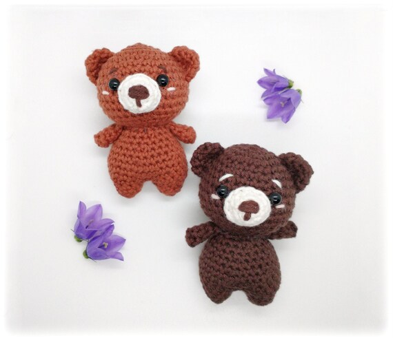 Mini Bear Crochet Pattern Amigurumi Pattern PDF Amigurumi - Etsy
