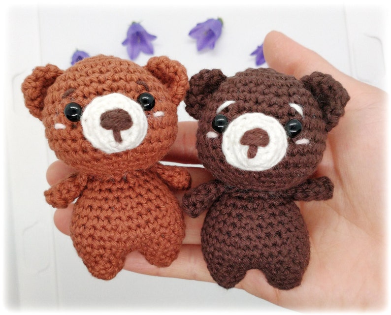 Mini Bear Crochet Pattern Amigurumi Pattern PDF Amigurumi - Etsy