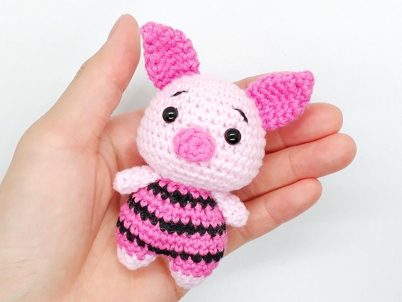 Mini Piglet Crochet Pattern | Amigurumi Pattern PDF | Amigurumi ...