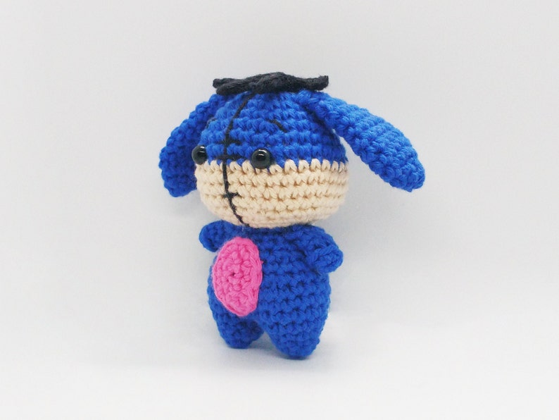 Mini Eeyore Crochet Pattern | Amigurumi Pattern PDF | Amigurumi ...