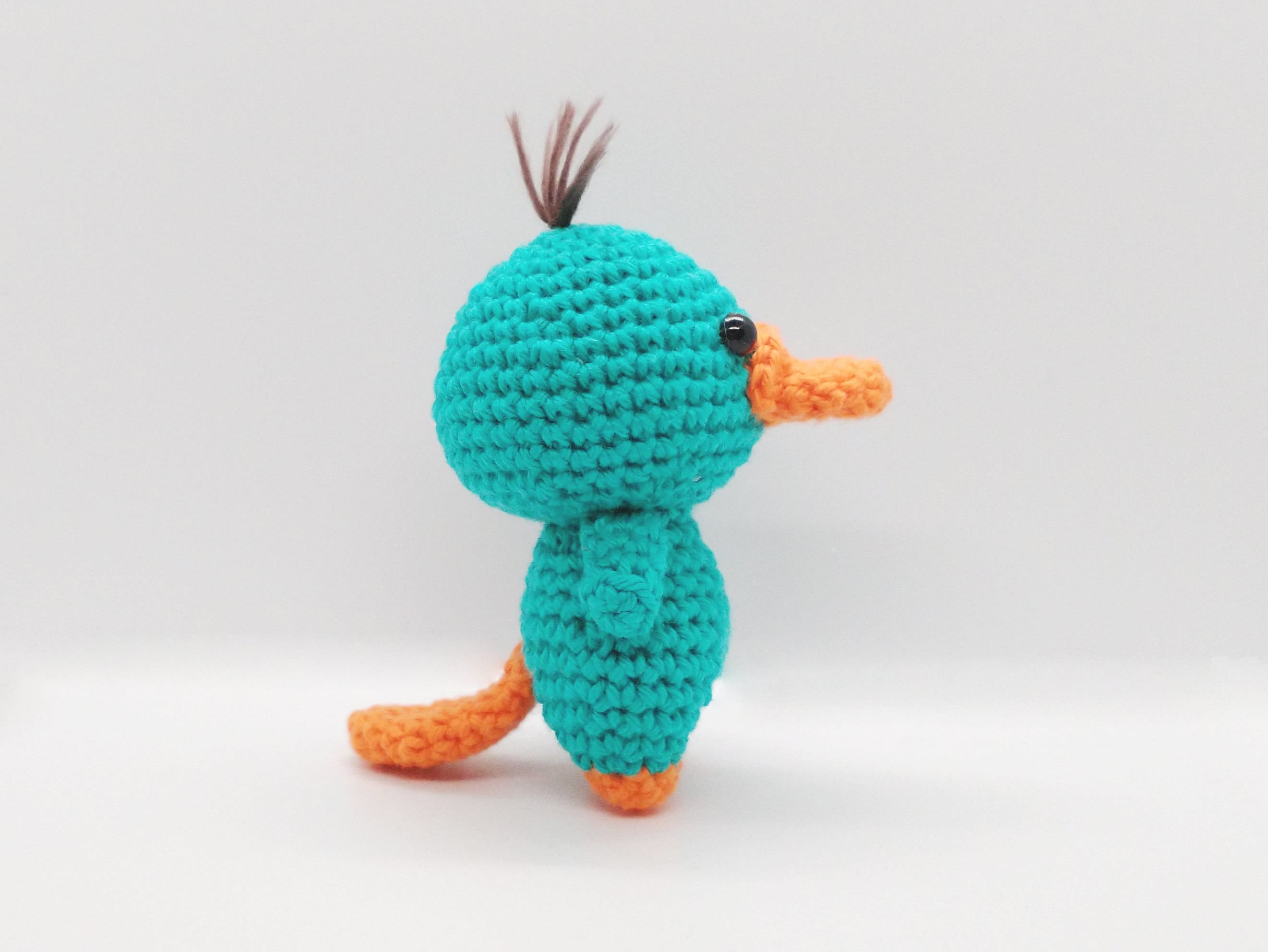 Mini Perry the Platypus Crochet Pattern Amigurumi Pattern - Etsy