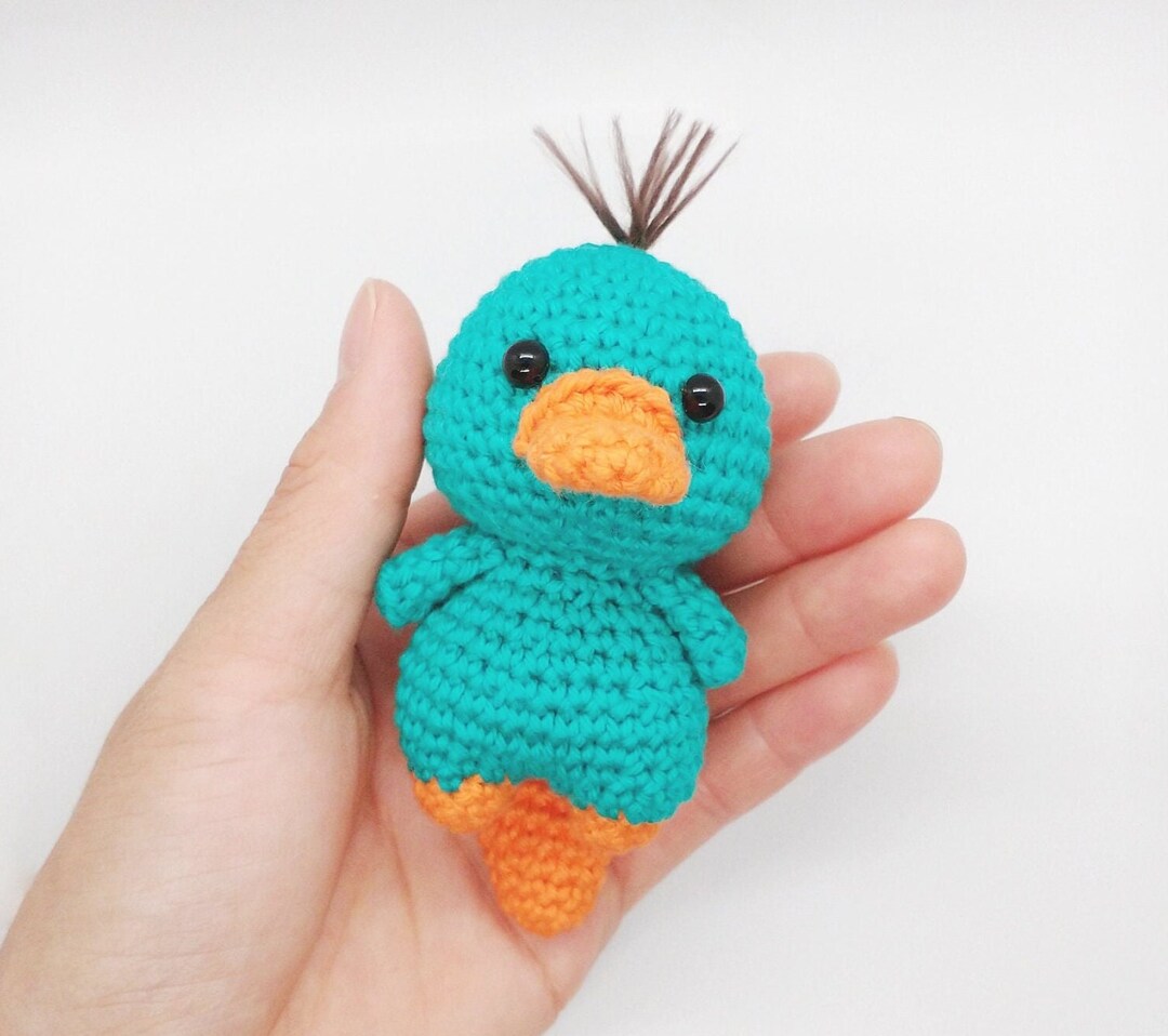Mini Perry the Platypus Crochet Pattern | Amigurumi Pattern PDF ...