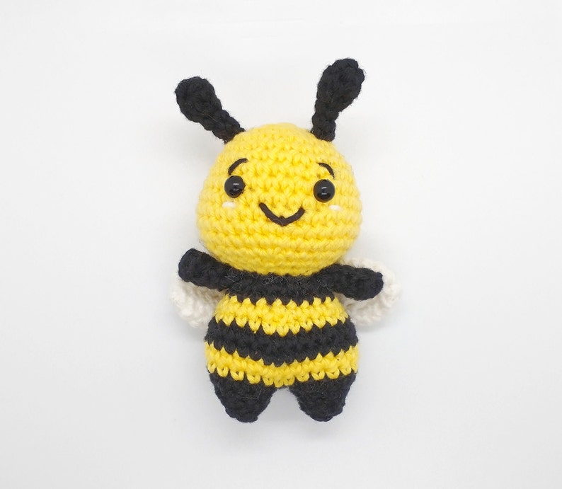 Mini Bee Crochet Pattern Amigurumi Pattern PDF - Etsy