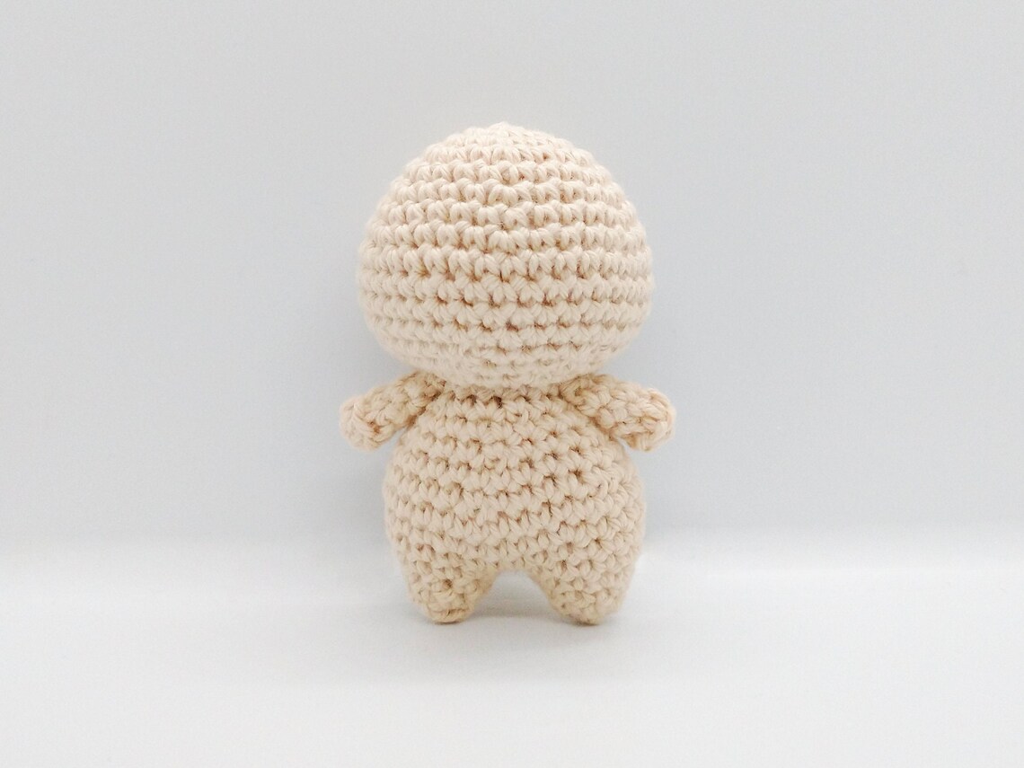 Mini Basic Doll Crochet Pattern Doll Base Amigurumi Pattern - Etsy
