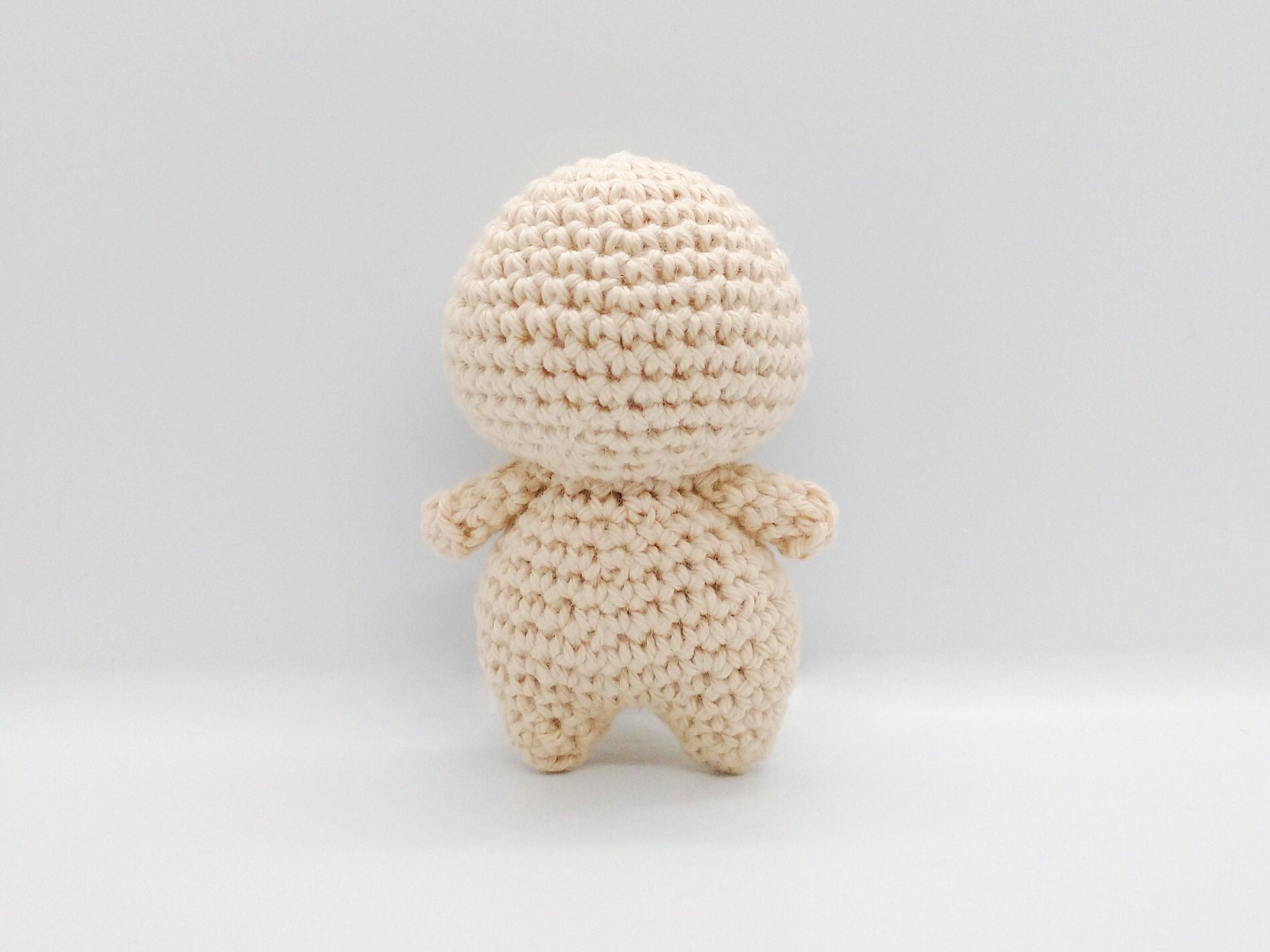 Mini Basic Doll Crochet Pattern Doll Base Amigurumi Pattern - Etsy
