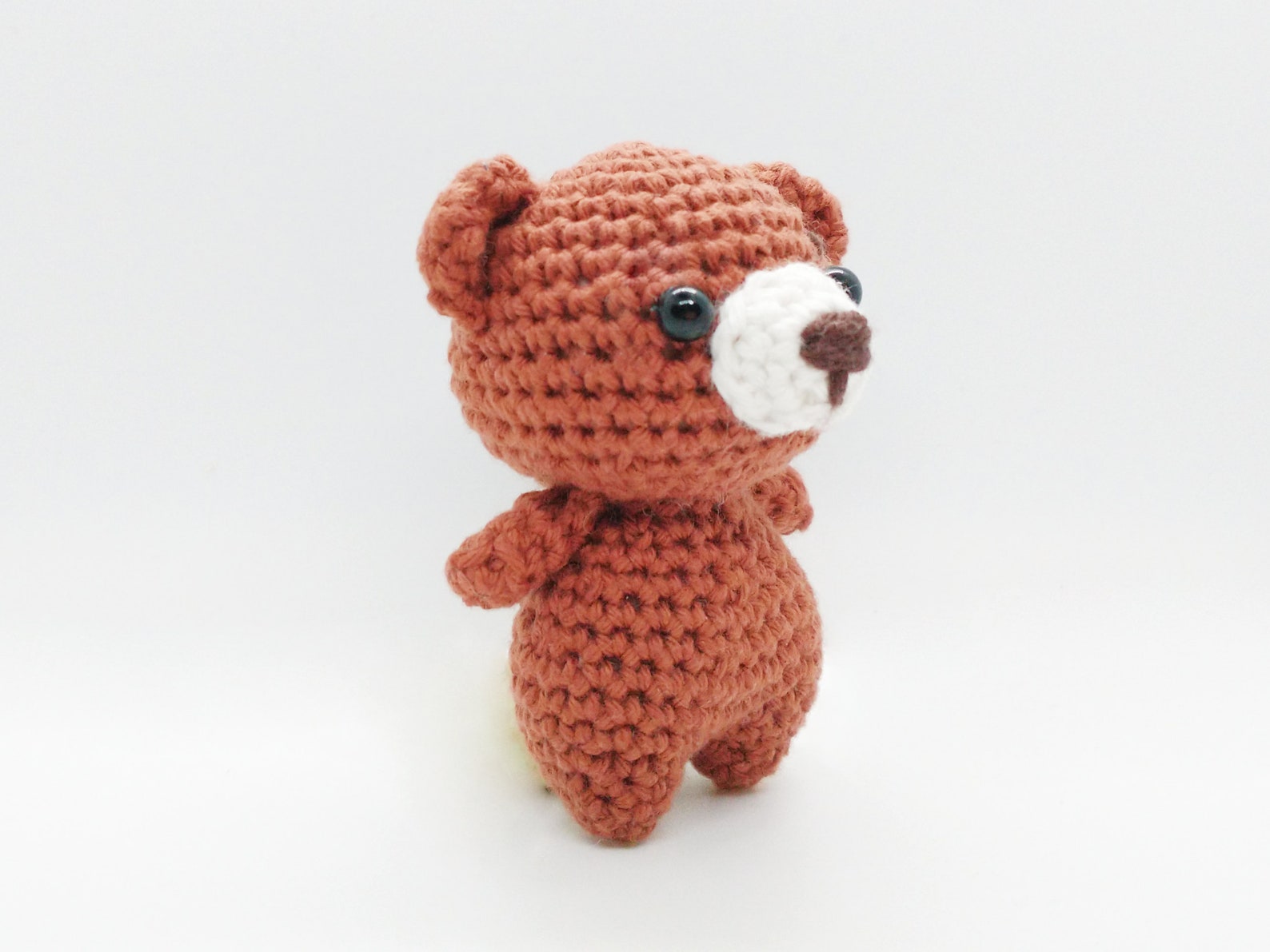 Mini Bear Crochet Pattern | Amigurumi Pattern PDF | Amigurumi Keychain ...