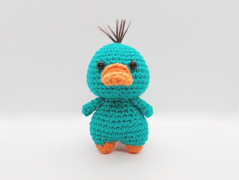 Mini Perry the Platypus Crochet Pattern Amigurumi Pattern - Etsy