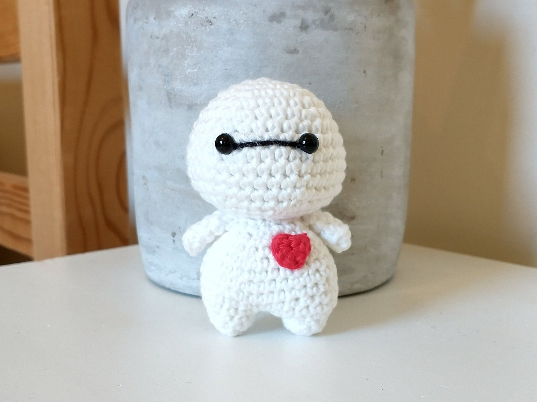 Mini Baymax Crochet Pattern Big Hero 6 Amigurumi Pattern PDF Amigurumi ...