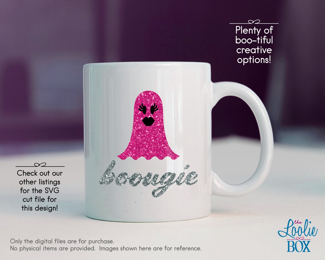 Boougie Ghost PNG - Glam Ghost PNG - Bougie Halloween PNG - Girly Ghost ...