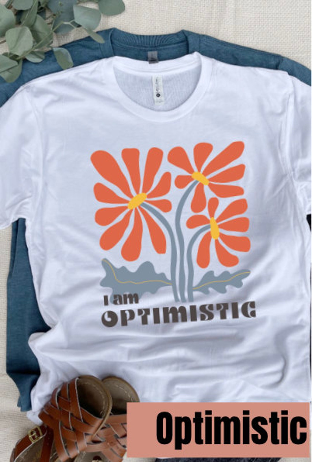 Optimistic Custom T-shirt - Etsy
