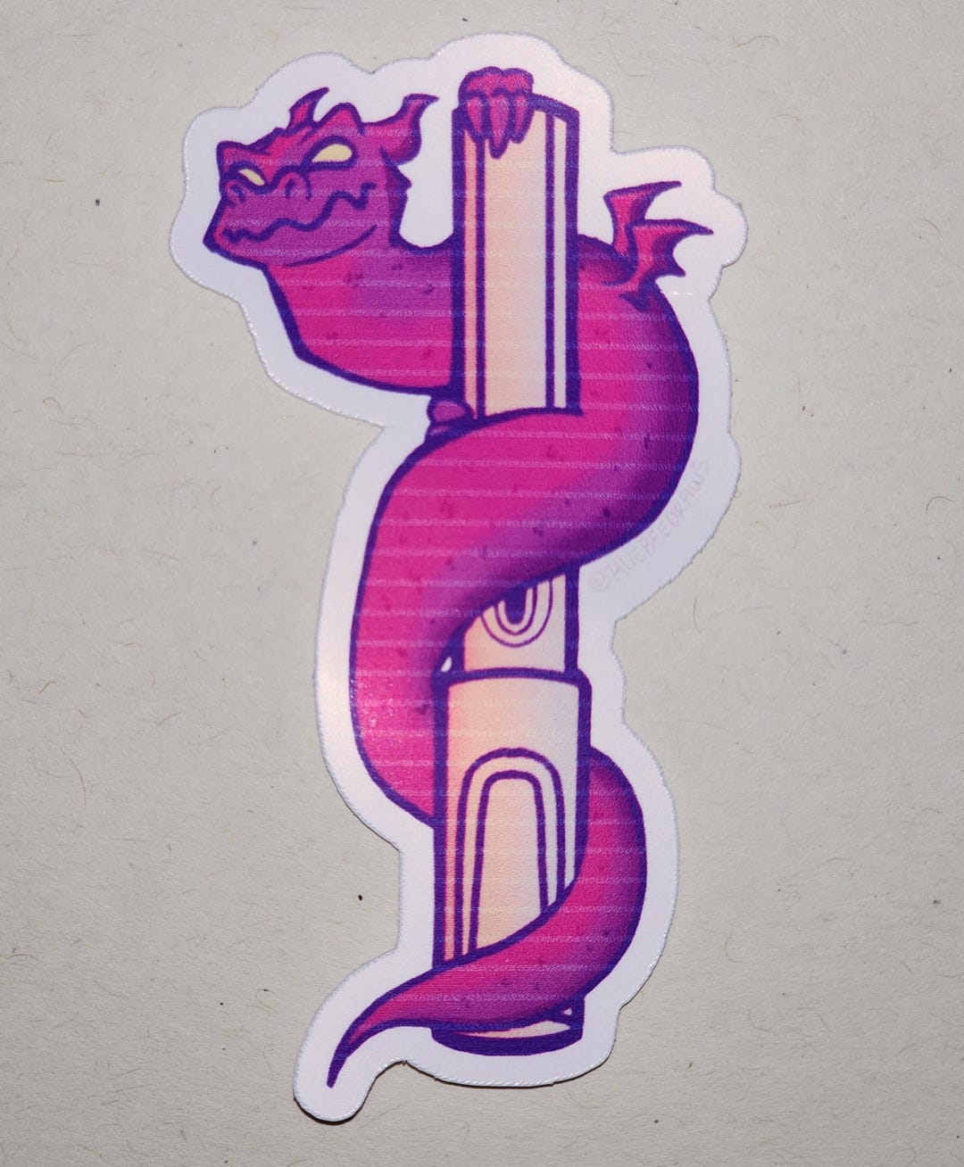 Fountain Pen Dragon Sticker | Dragon Sticker | Fountain Pen Sticker ...