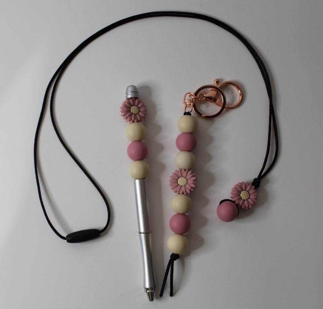 Adult Fidget Daisy Flower Silicone Chewelry Pendant Gift Set, Adhd ...