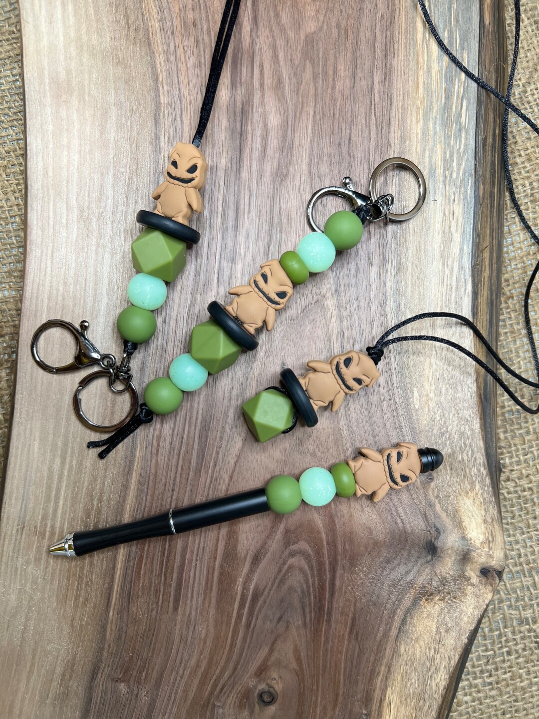 Adult Fidget Halloween Oogie Silicone Chewelry Pendant Gift Set, Adhd ...