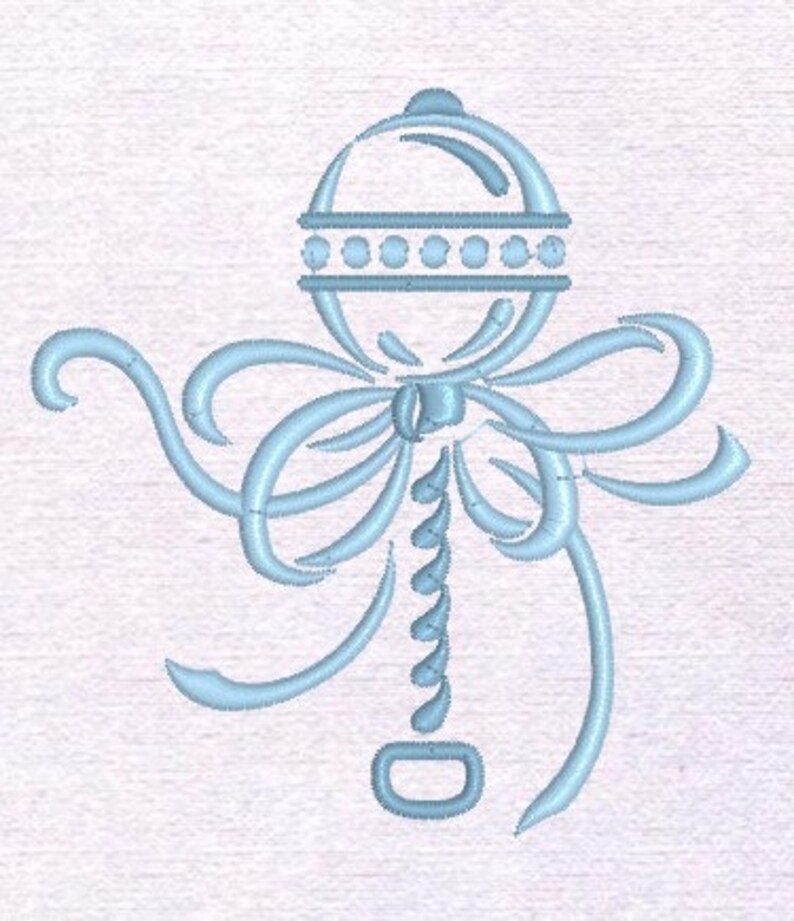 Baby, Rattle, Child, Toy, Embroidery Design - Etsy