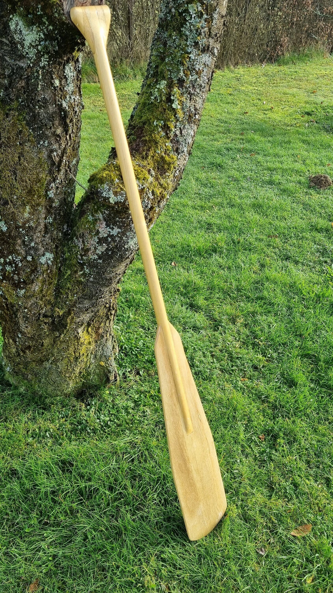 Stylish and Strong Handmade Wooden Canoe Paddles - Reinforced With ...