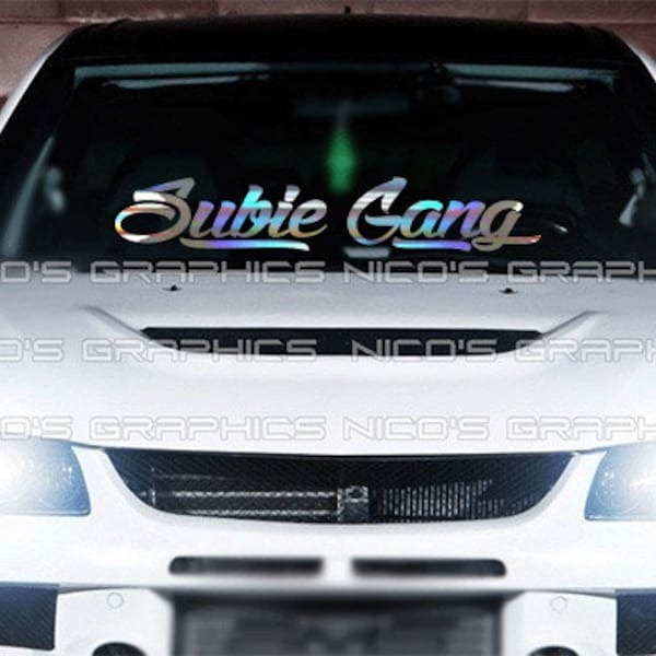 Subie Decal - Etsy