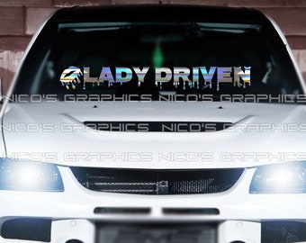 Female Lady Decal - Etsy