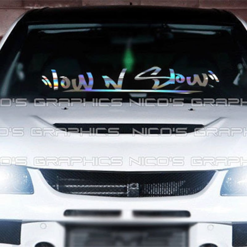 Low Slow Car Decal - Etsy