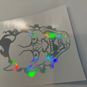 ONI Mask Japanese Demon | Decal / Sticker | Car Windshield | Hmong ...