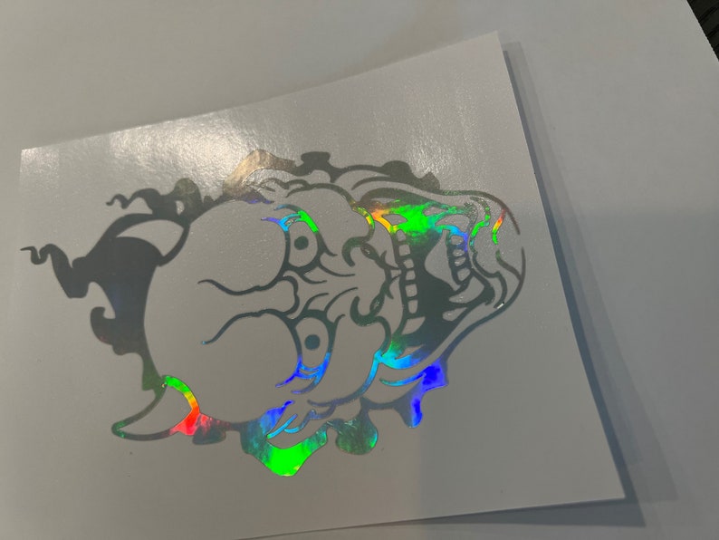 ONI Mask Japanese Demon Decal / Sticker Car Windshield - Etsy