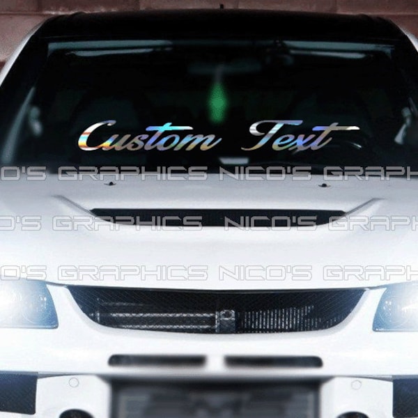 Windshield Decal - Etsy