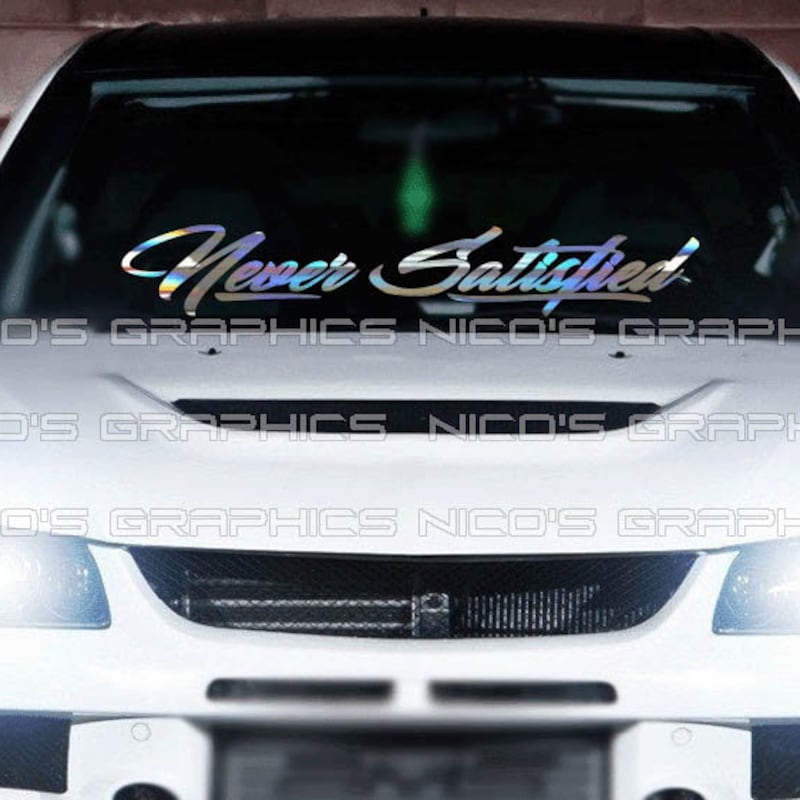 Jdm Front Window Decal - Etsy
