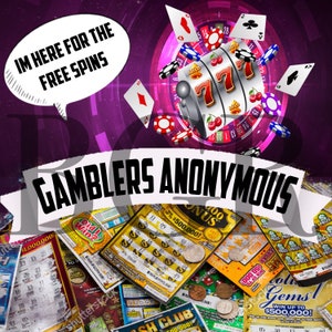 Gamblers Anonymous Tumbler Wrap PNG Digital Download - Etsy