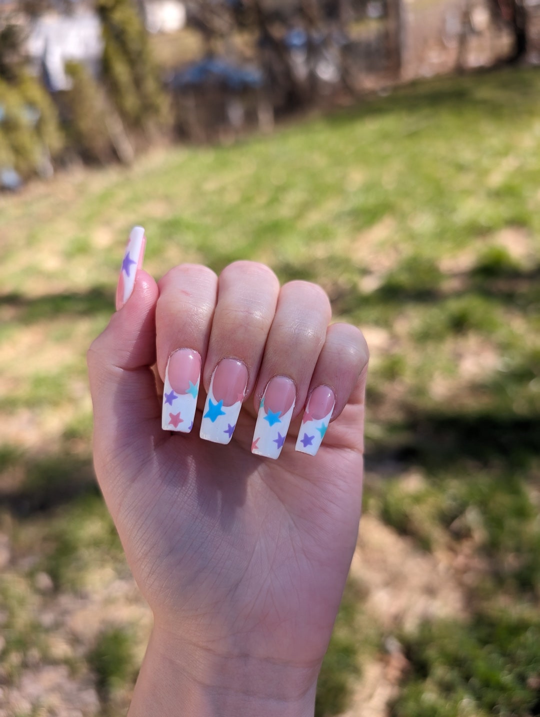 Star French Tips - Etsy