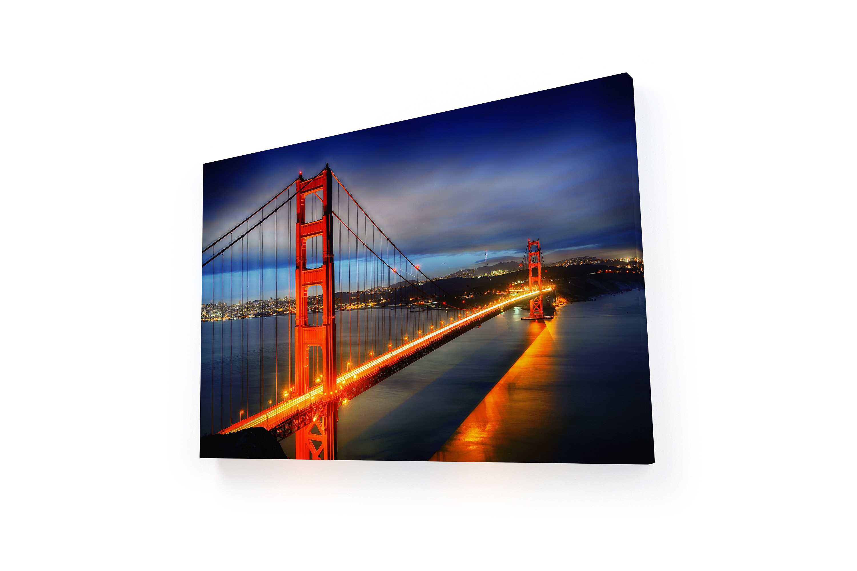 Golden Gate Bridge Side View Drawing