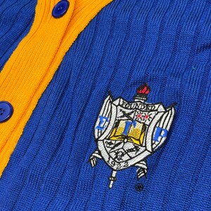 Sigma Gamma Rho Striped Knitted Cardigan Sweater: Sorority, 1922 - Etsy