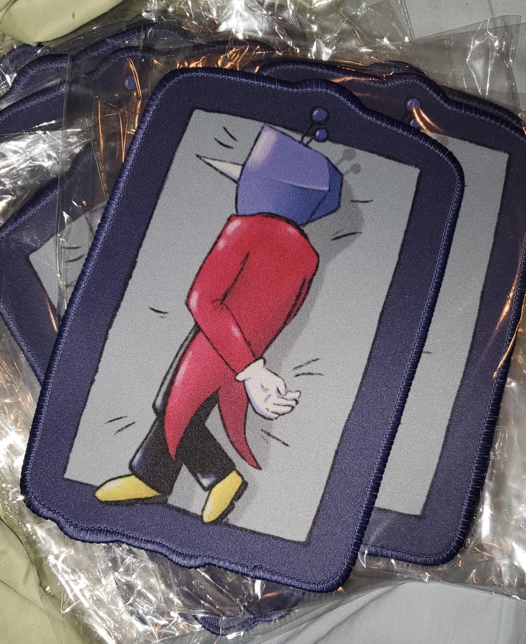 Tenna Deltarune Dying in a Glue Trap Mousepad PREORDER (read ...