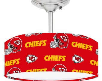 Kansas City Chiefs Lamp - Etsy