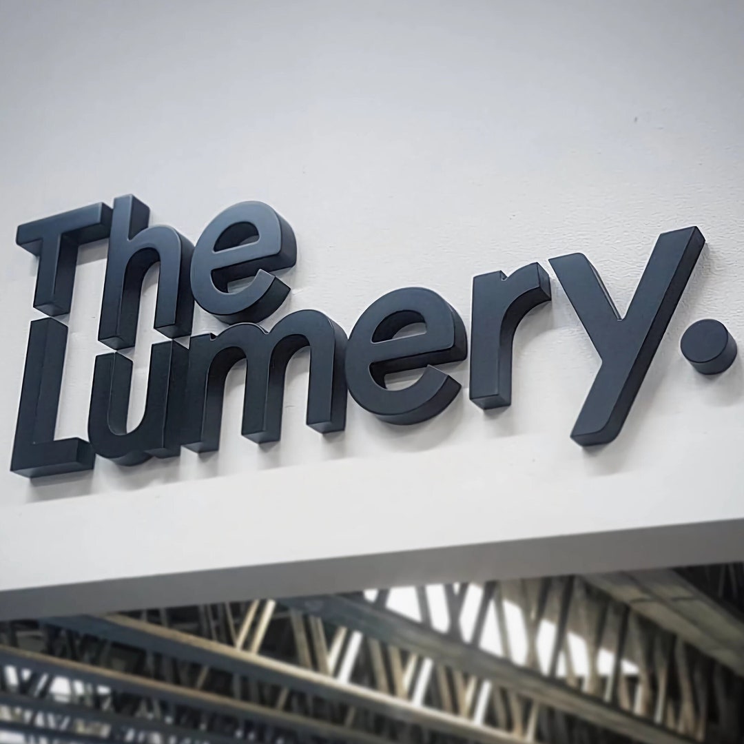 Custom 3D Letters Sign, Metal Sign, 3D Metal Sign, Metal Cut Sign ...