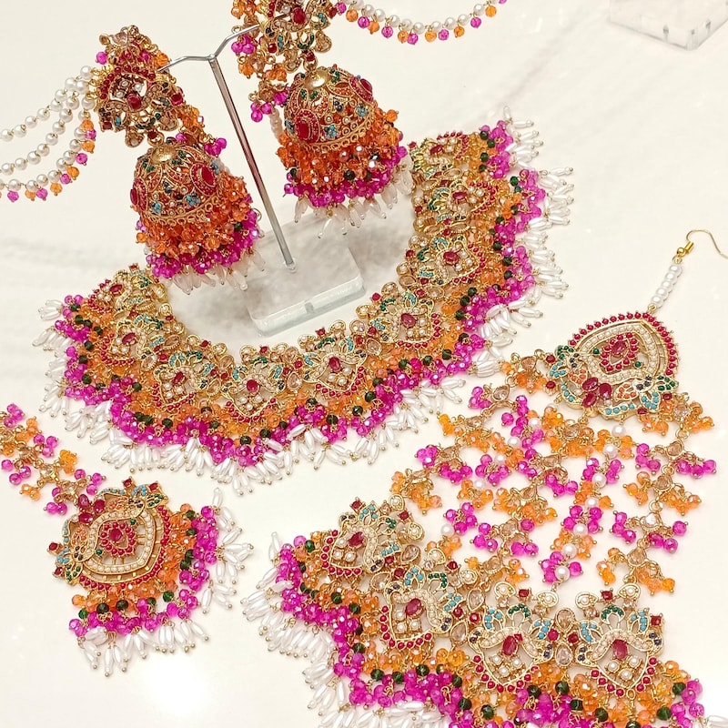 Nikkah Jewelry Pakistani - Etsy