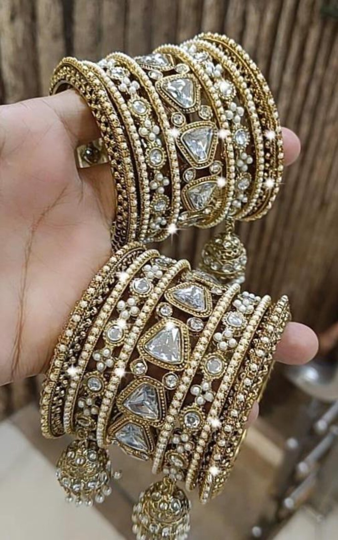 Bridal Bangle Set - Indian Pakistani Shaadi Wedding Jewelry - Etsy