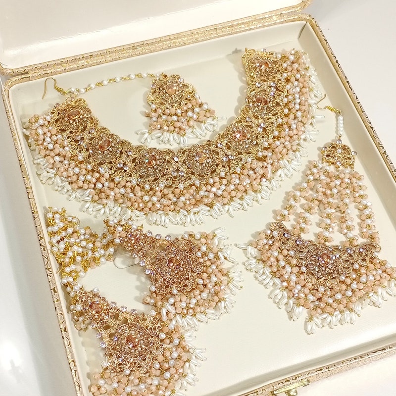 Pakistani Bridal Jewelry Set - Etsy