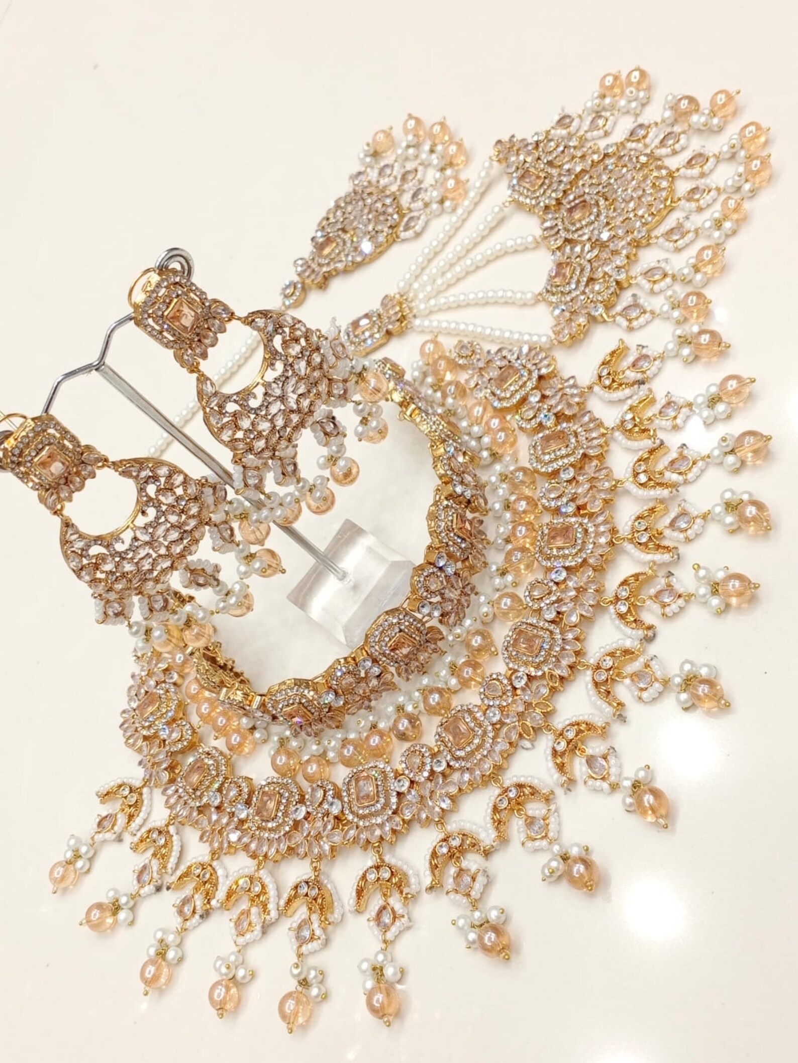 Bridal Heavy Complete Set / Indian Pakistani Bridal Shaadi - Etsy