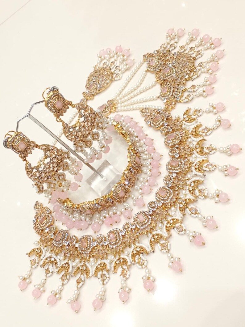 Bridal Heavy Complete Set / Indian Pakistani Bridal Shaadi - Etsy