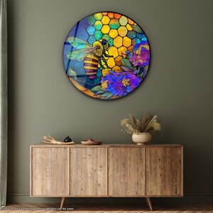 Stained Glass Wall Hangings-stain Glass Wall Art-colored Glass Art Deco ...