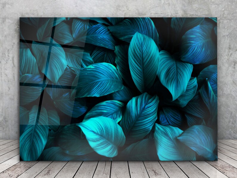 Glass Wall Art Glass Wall Print Large Glass Art Glass UV | Etsy