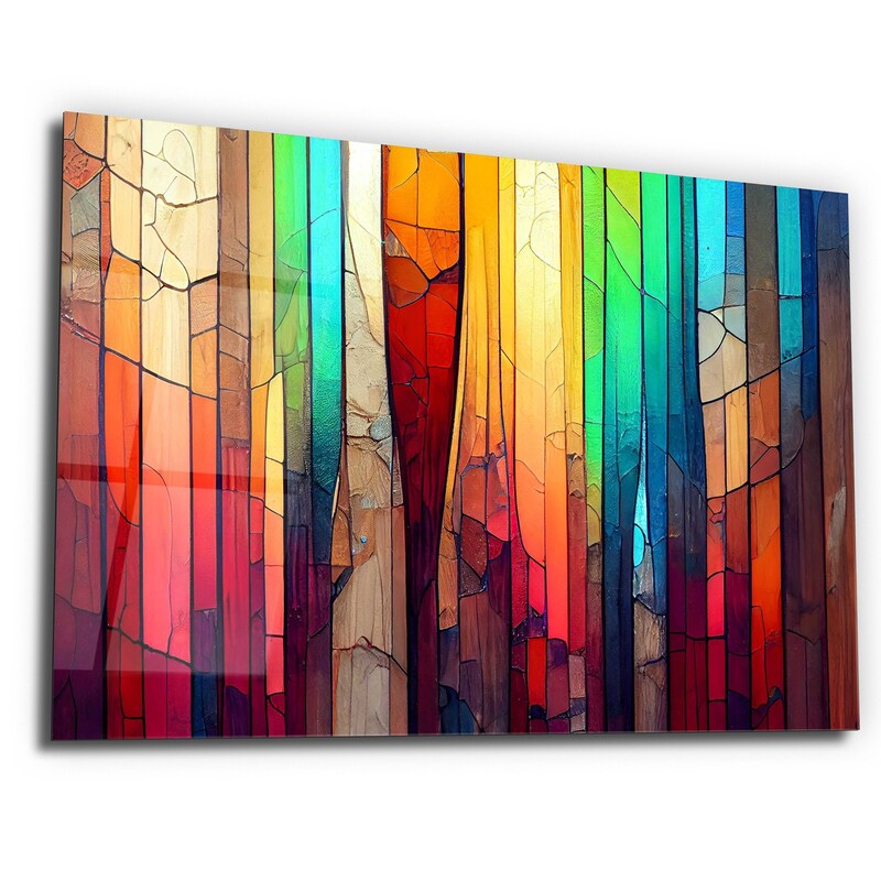 Tempered Glass Wall Art - Etsy