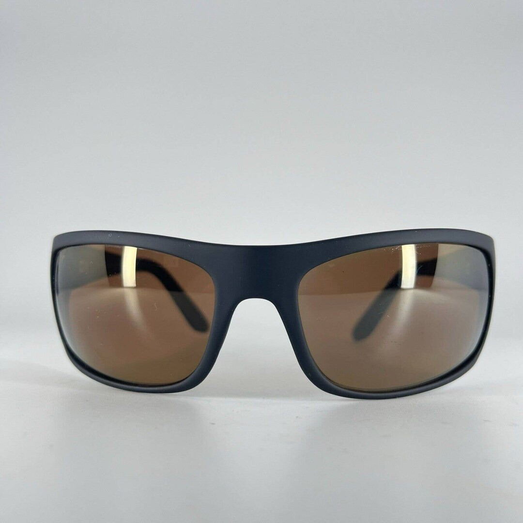 Maui Jim Men Peahi Sunglasses Frame Black Mj202 2m 65 19 120 Etsy