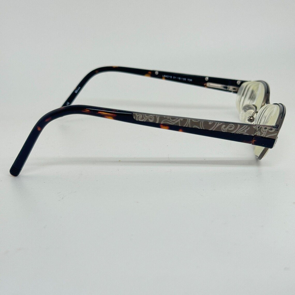 Levi’s LS4016 TOR 51-18-135 Brown Metal Full Rim Eyeglasses Frame ...