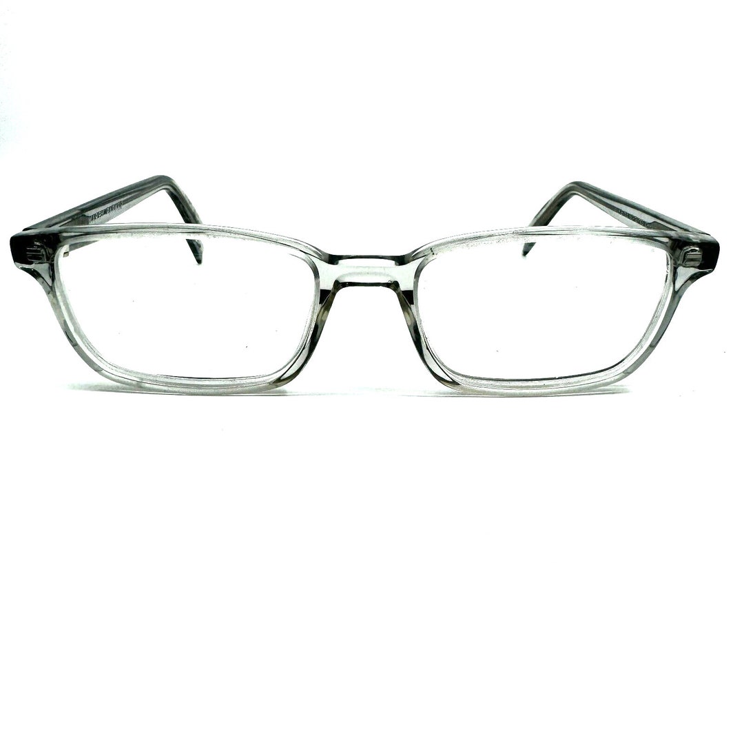 Warby Parker Wilkie 165 Grey Gray Clear Eyeglasses Frames 50-18 145 ...