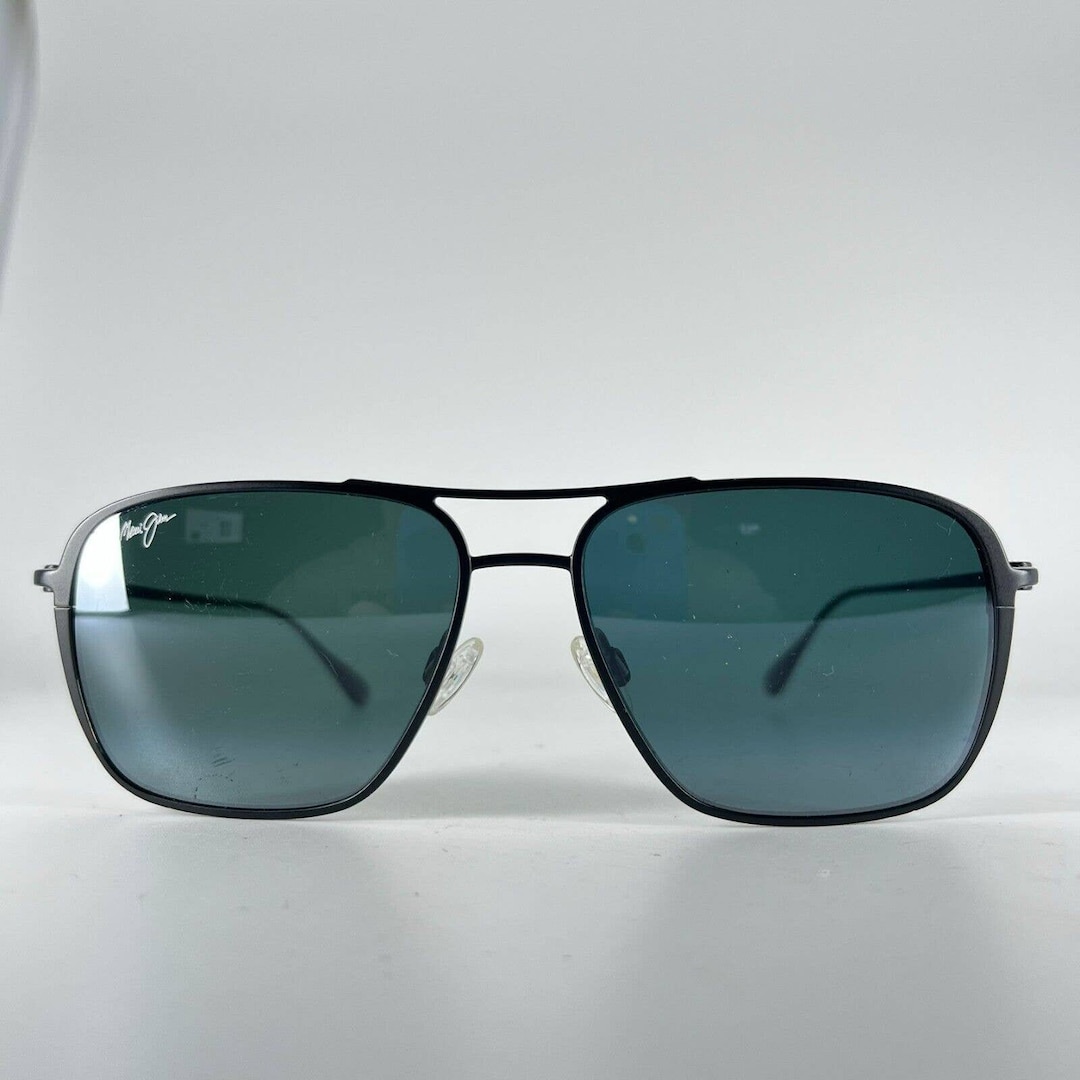 Maui Jim Unisex Beaches Sunglasses Frame Black Mj541 2m Etsy