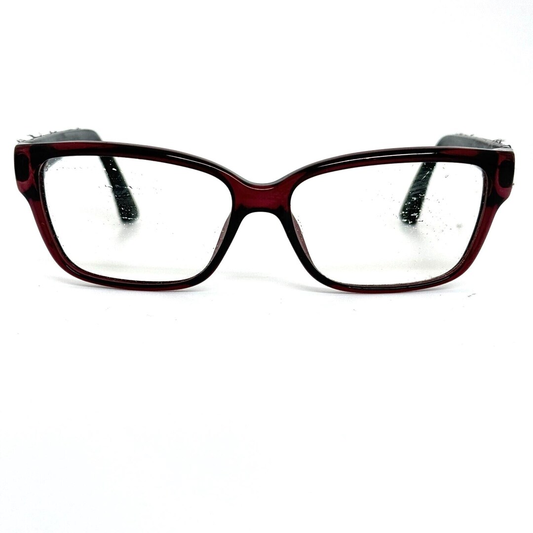 GUCCI GG 3717 INL Eyeglasses Frames Black Red Full Rim 140 Optyl ...