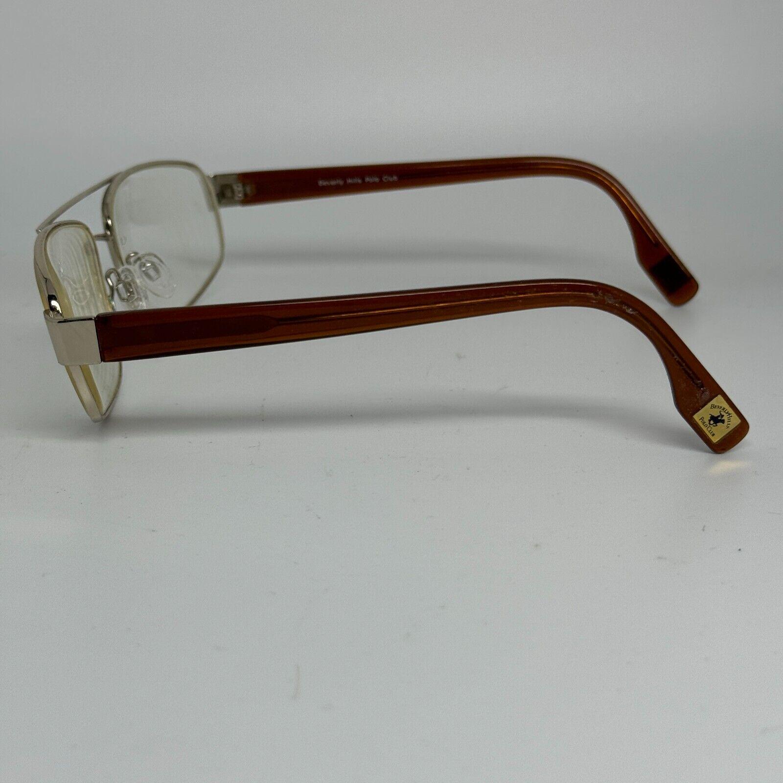 Beverly Hills Polo Club BHPC 24 Col 40 Eyeglasses Frames Gold 60-15-135 ...