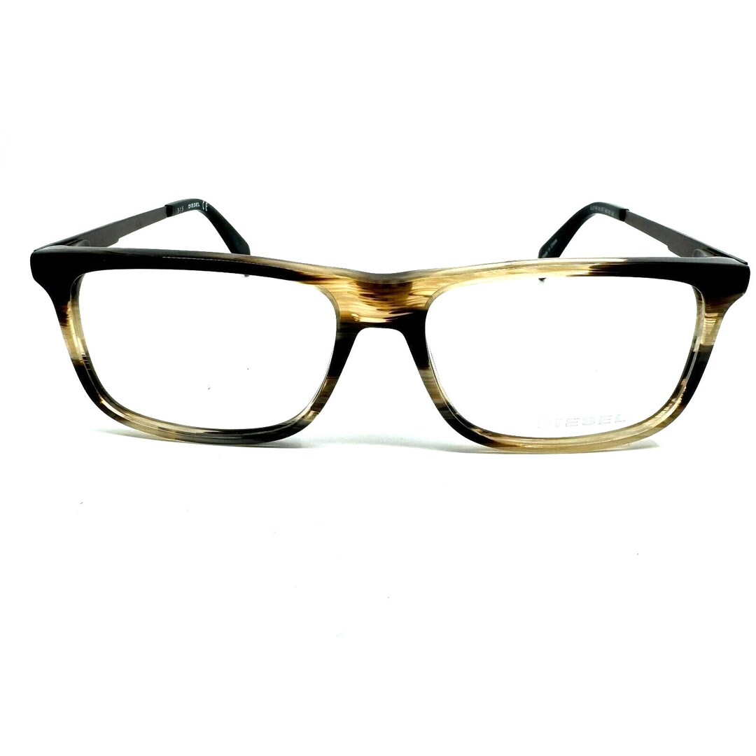 DIESEL DL5140 Col. 047 Eyeglasses Frames Men Yellow Black 54-15-145 ...
